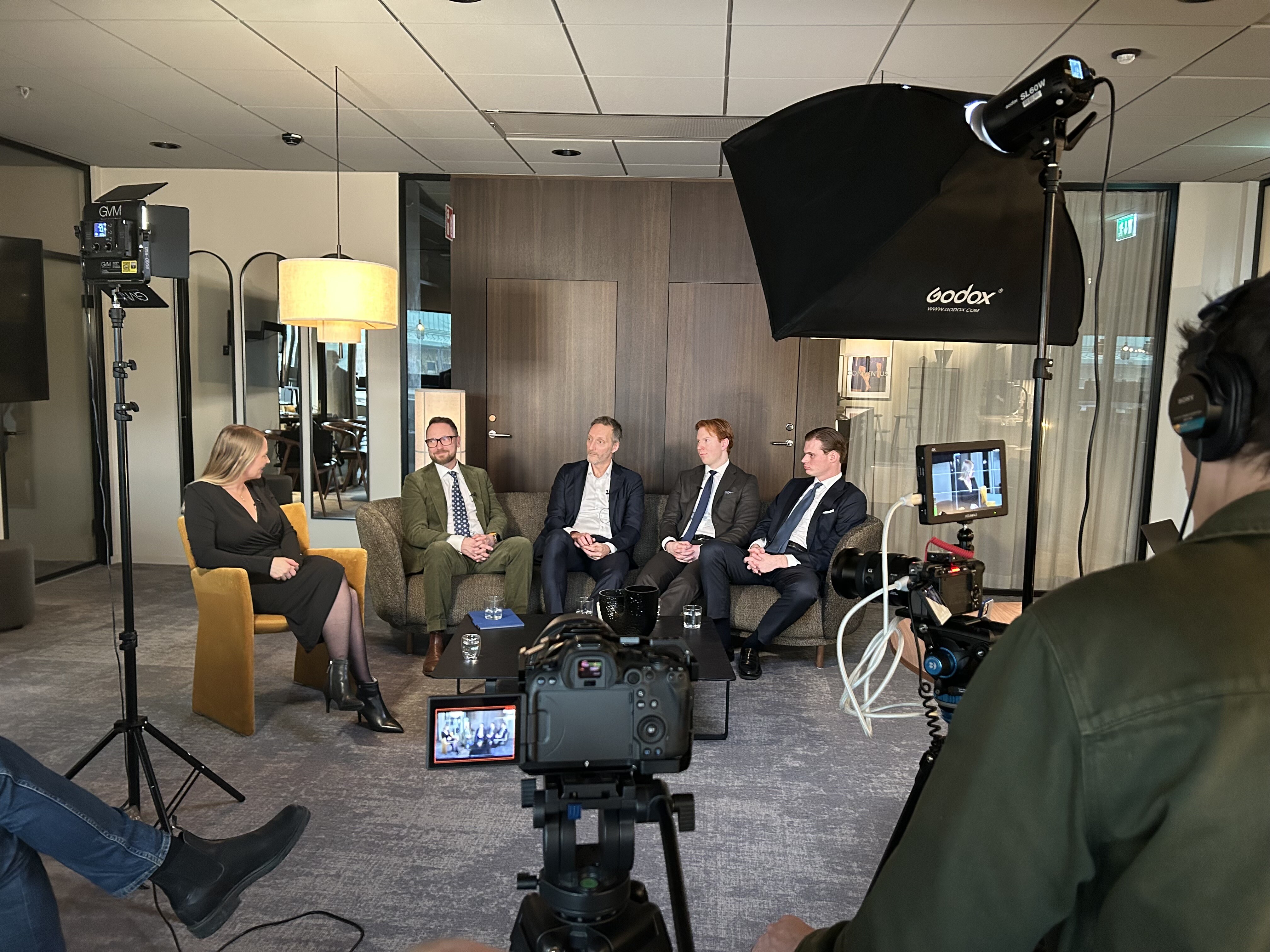 André and Filip guest-starred on the podcast Förvärvspodden